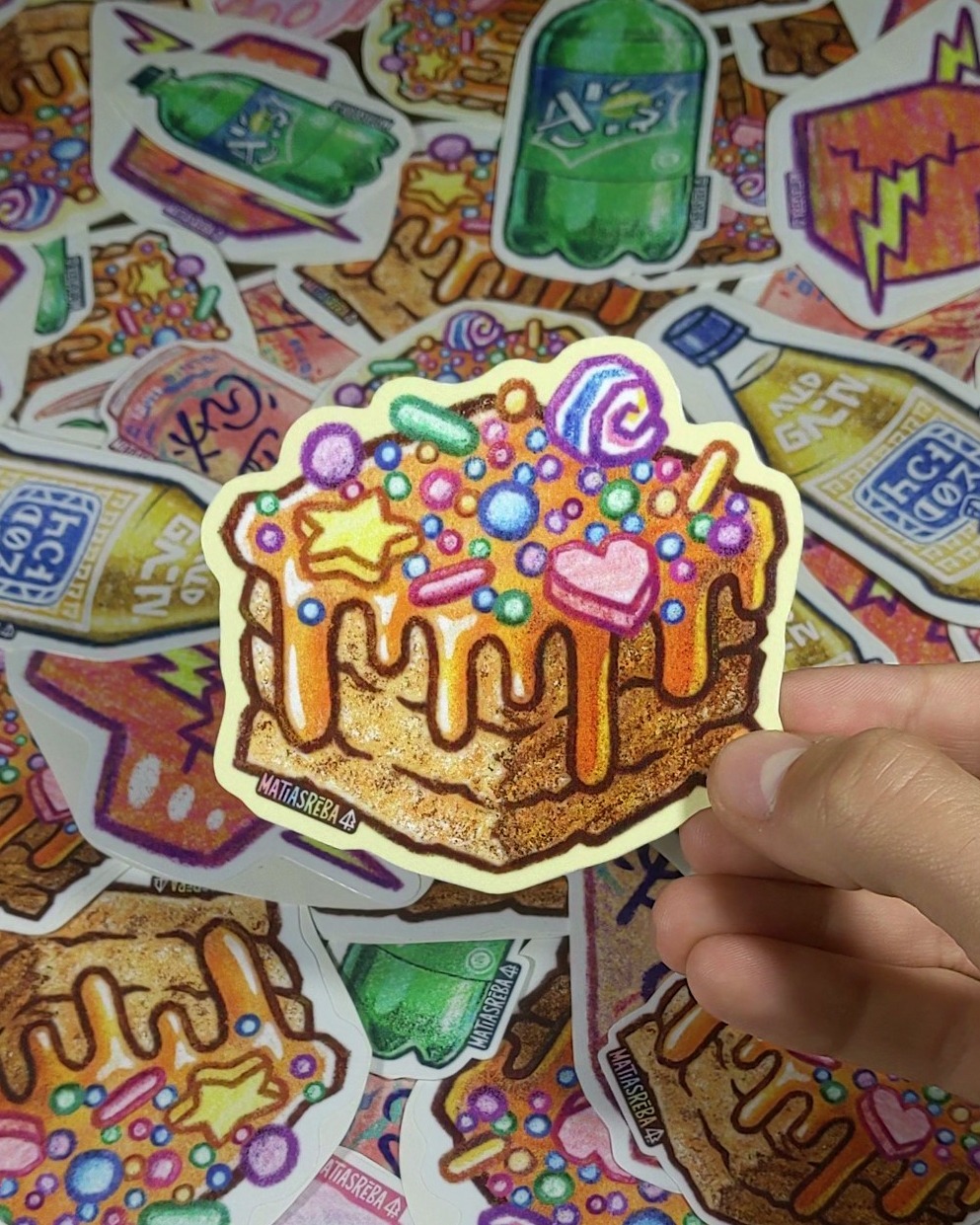 StickerBombers | matiasreba | Stickering Illustration